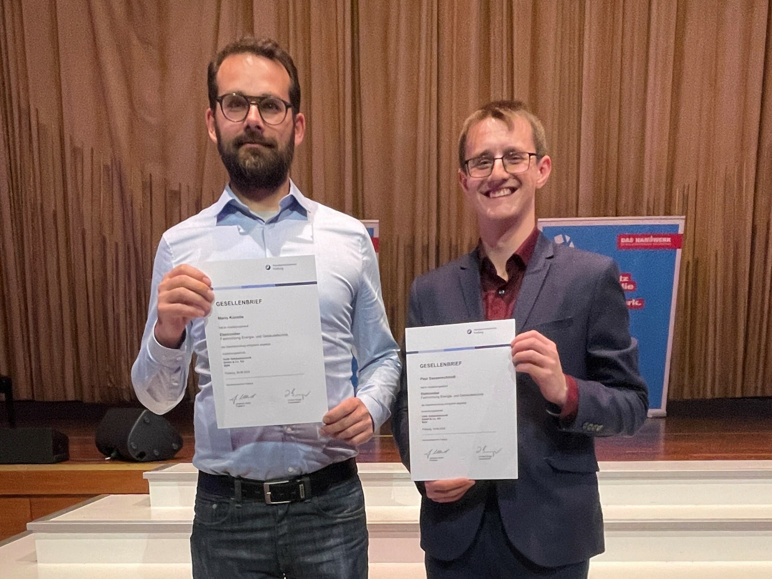 Innungspreise für unsere frisch ausgelernten Gesellen - Veith ...